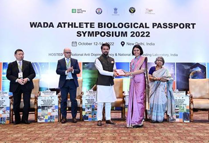 Anurag Singh Thakur addresses "WADA Athlete Biological Passport ...