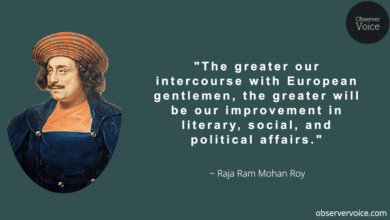 Raja Ram Mohan Roy Quotes - Observer Voice
