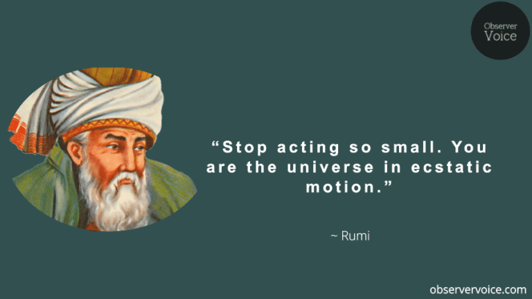 Rumi Quotes - Observer Voice