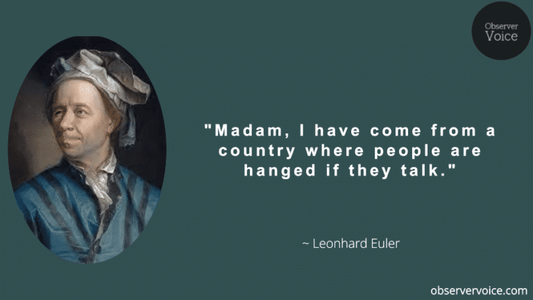 Leonhard Euler Quotes - Observer Voice