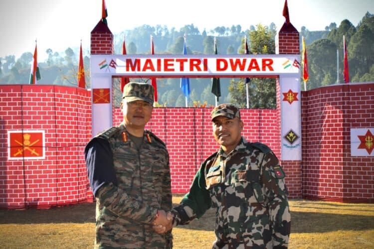 Nepal Army contingent arrived in India to participate in the 17th ...