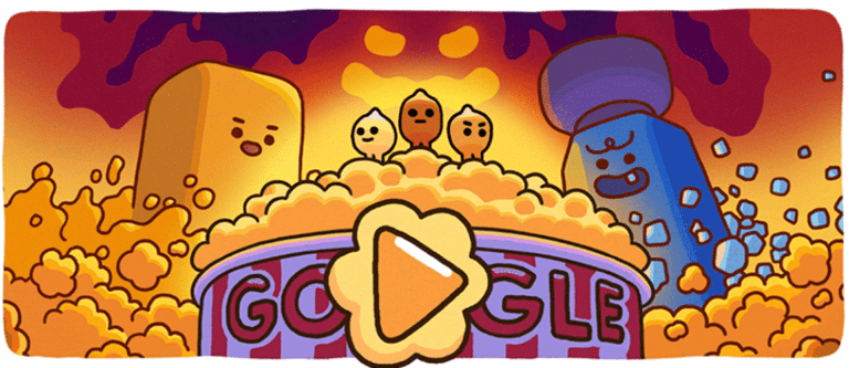 Play the Google Doodle Game Celebrating Popcorn's Tasty History ...