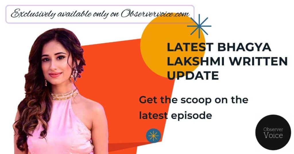 Bhagya Lakshmi Written Update 12th January 2025 - Observer Voice