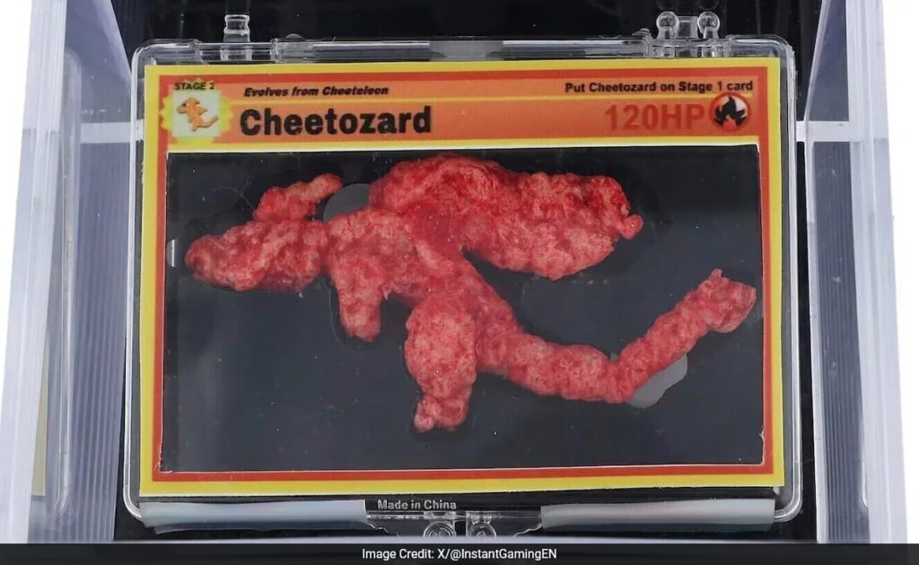 Viral Charizard-Shaped Hot Cheeto Fetches Rs 77 Lakh At - Observer Voice