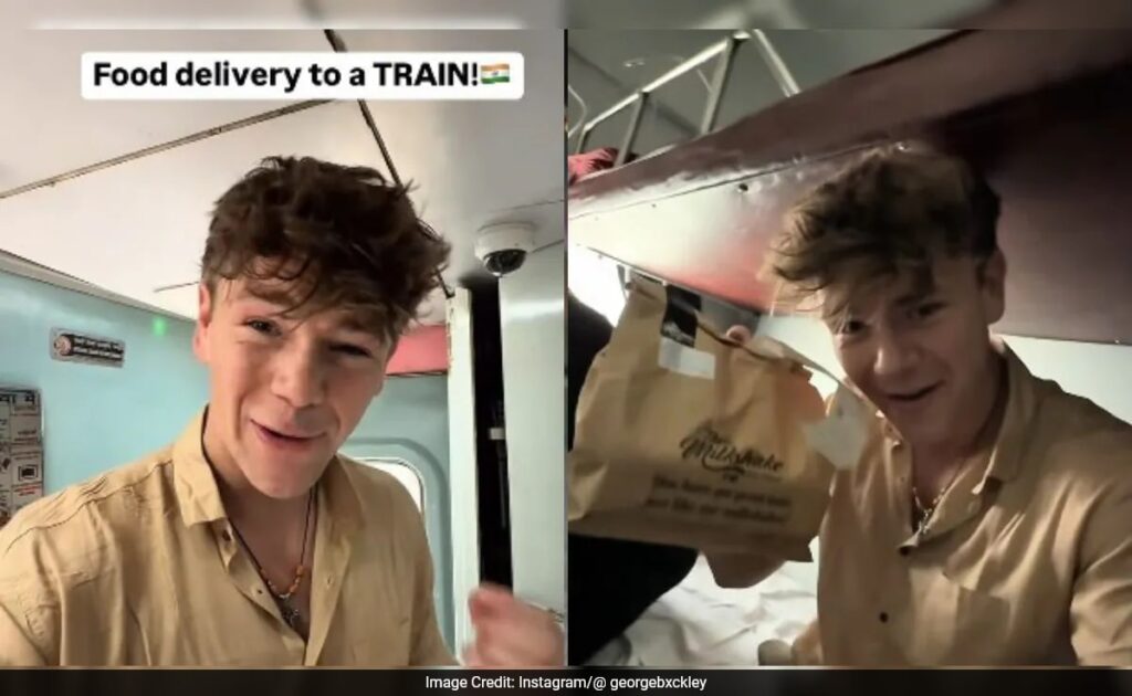 British Vlogger Praises India's Train Food Delivery System - Observer Voice