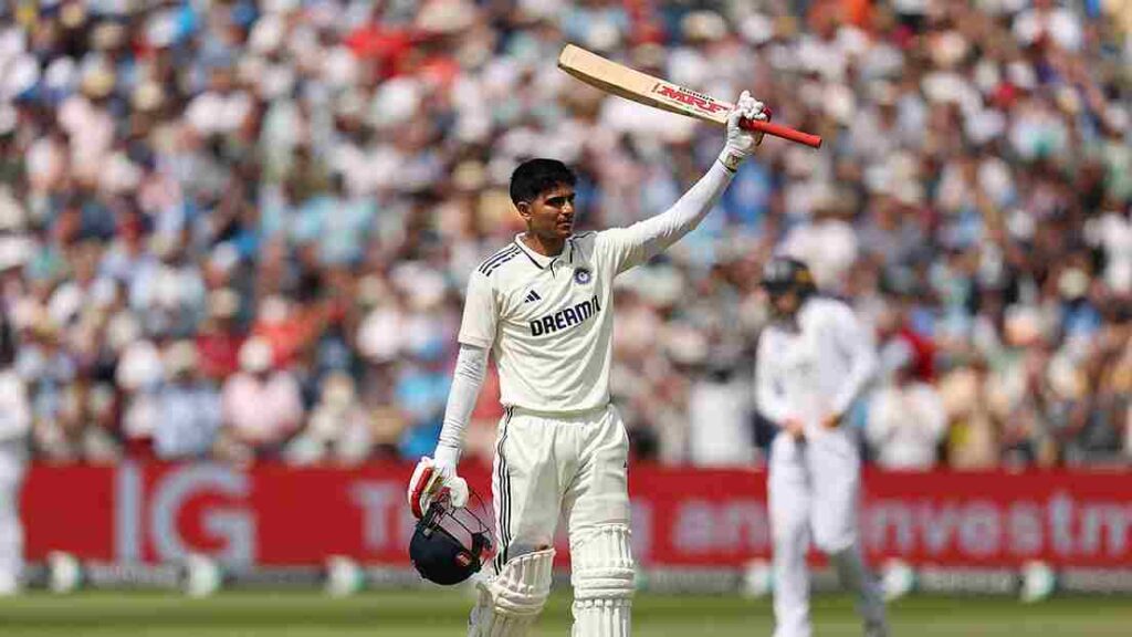 Shubman Gill Leads India to a Confident Comeback in Test Against ...