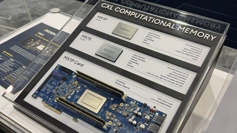 XCENA Unveils MX1 Computational Memory with RISC-V Cores, CXL 3.2, and ...