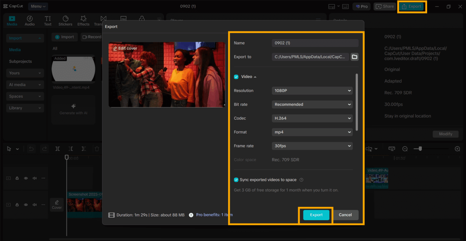 Using AI Caption Generator in CapCut PC - Observer Voice