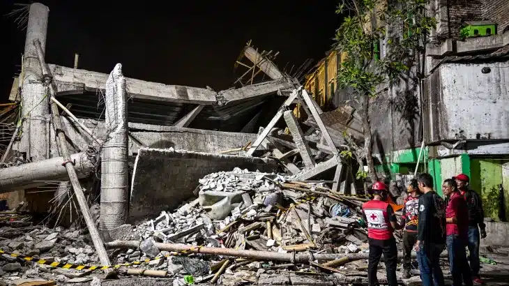 Urgent Rescue Efforts Underway in Indonesia Following School Collapse ...