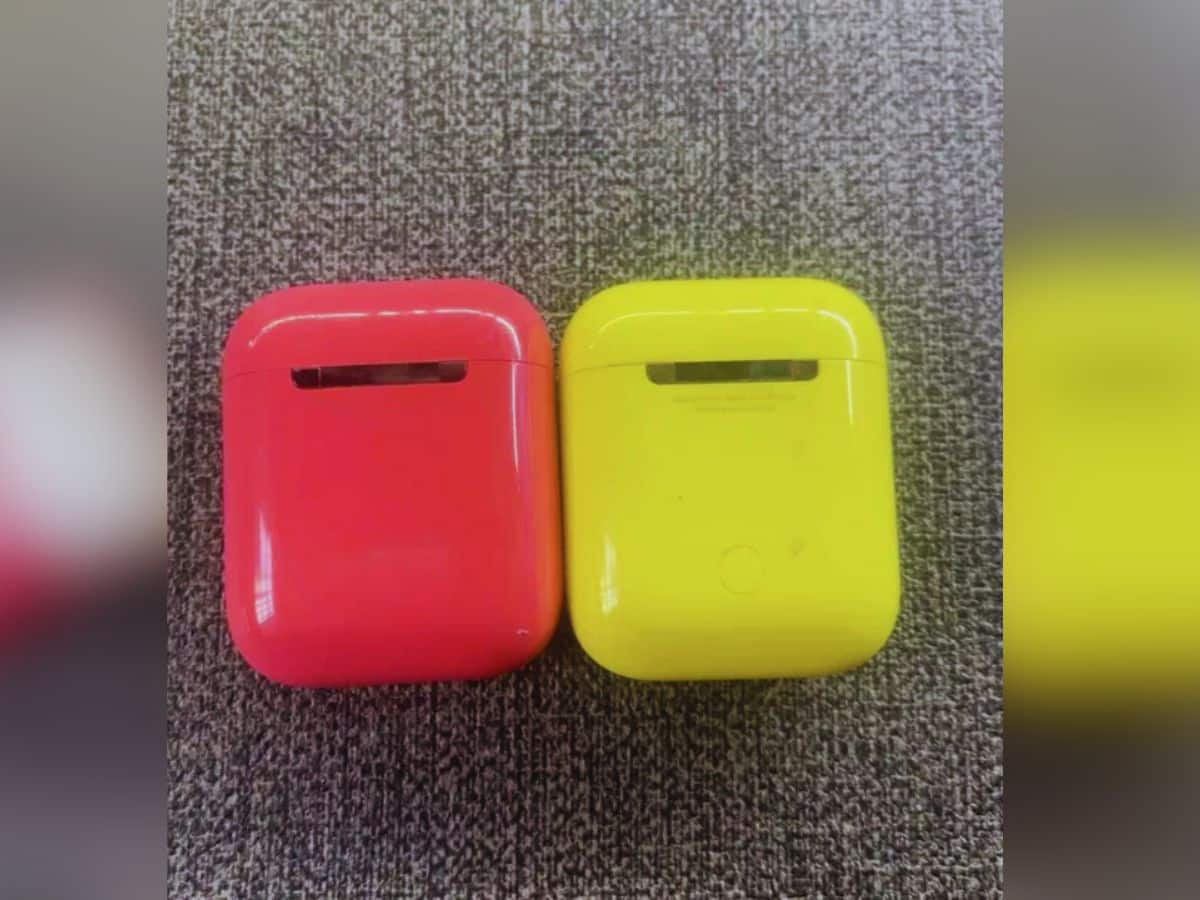 Apple's Prototype AirPods Showcase Pink and Yellow Design Experiments ...