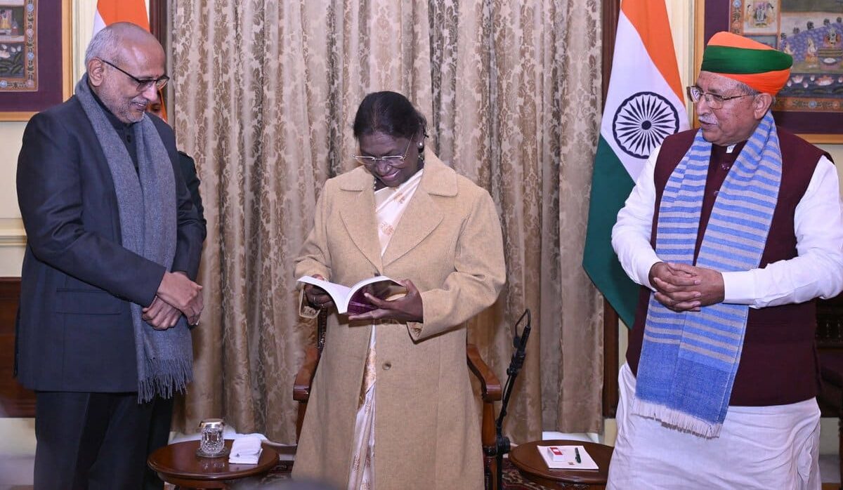 Constitution of India Launched in Santhali Language at Rashtrapati ...