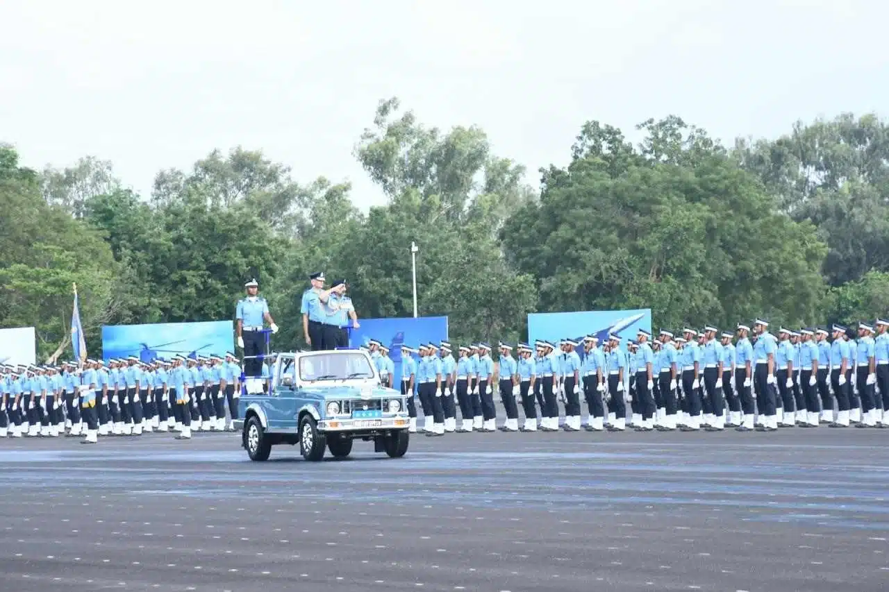 Indian Air Force Cadets Celebrate Success at Combined Graduation Parade ...