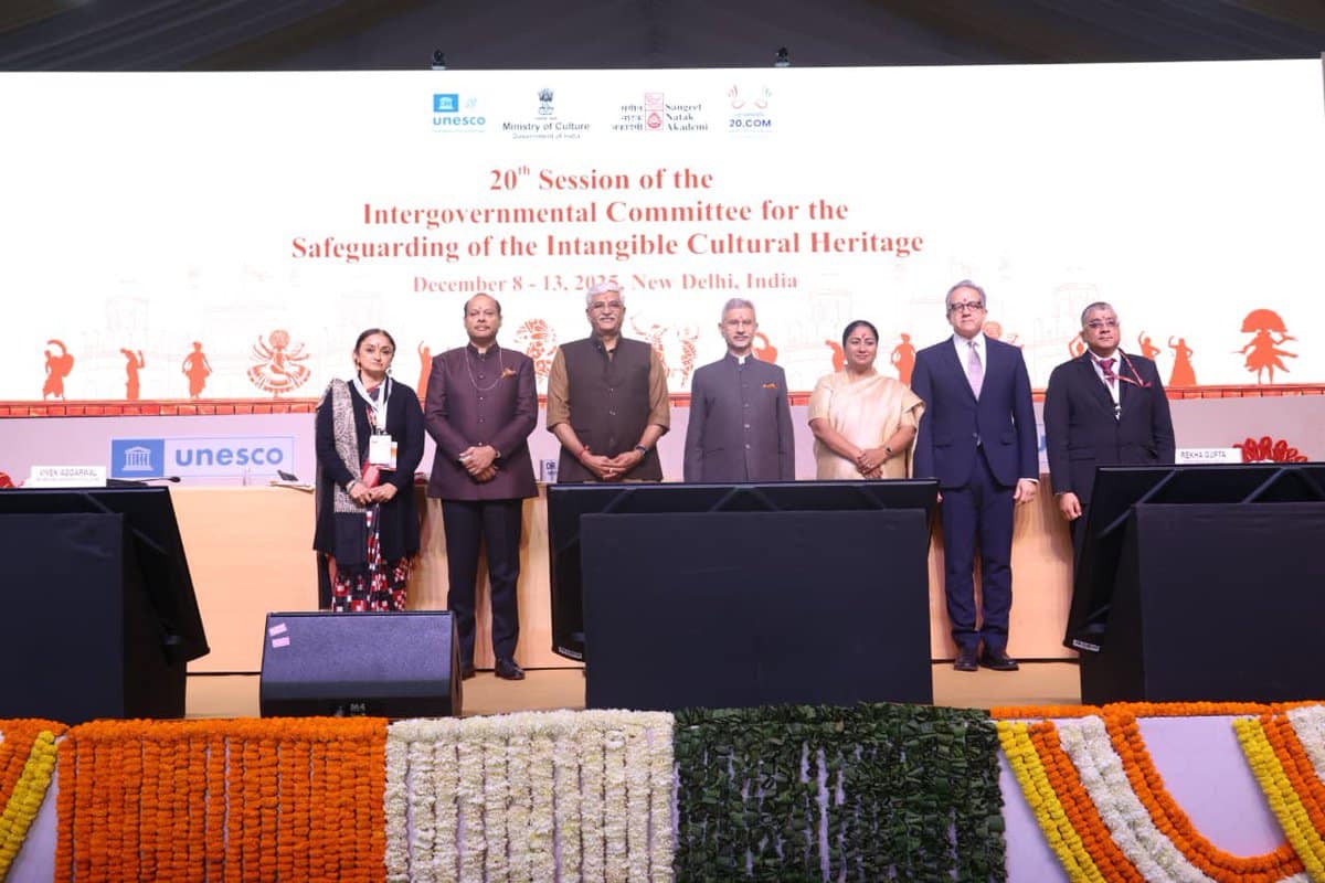 UNESCO's 20th Session Celebrates India's Intangible Cultural Heritage ...