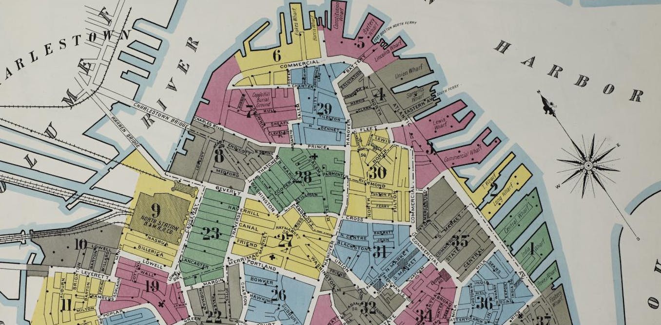 From flammable neighborhoods to moral hazards, fire insurance maps ...