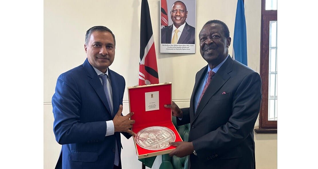 Indian High Commissioner Engages with Kenya's Prime Cabinet Secretary ...
