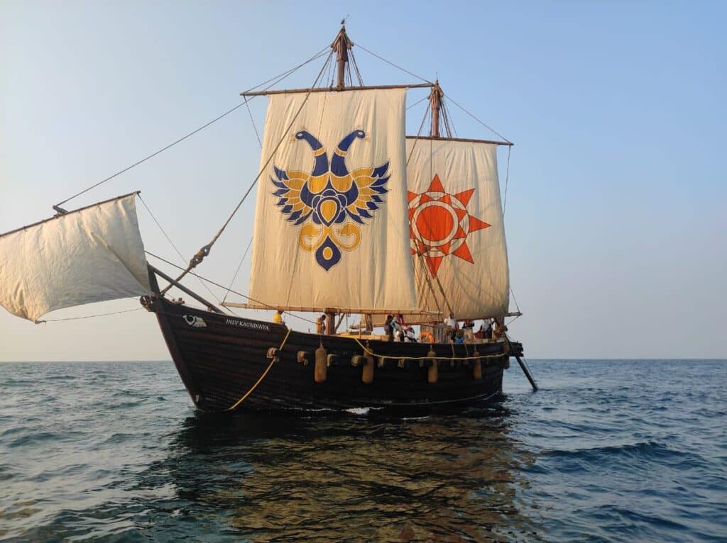 Traditional Indian Hand-Stitched Ship Docks in Oman, Showcasing ...