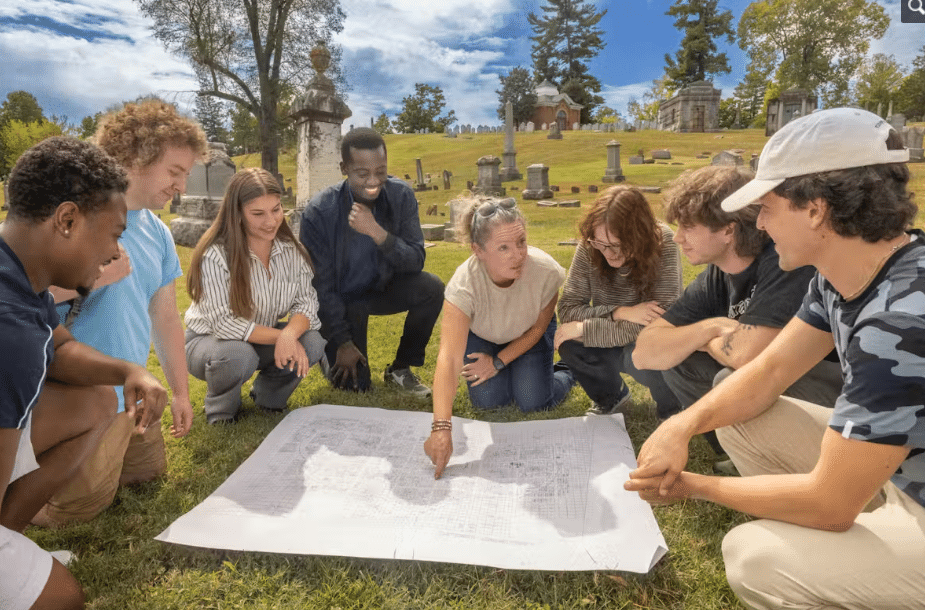 Innovative Cemetery Mapping with Drones and Phones