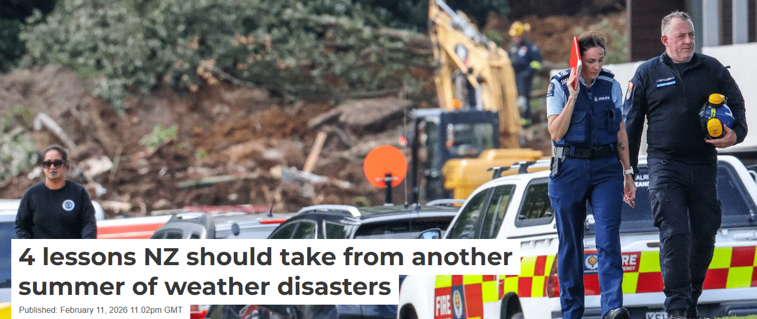 Learn from NZ's Summer Weather Disasters: 4 Key Lessons