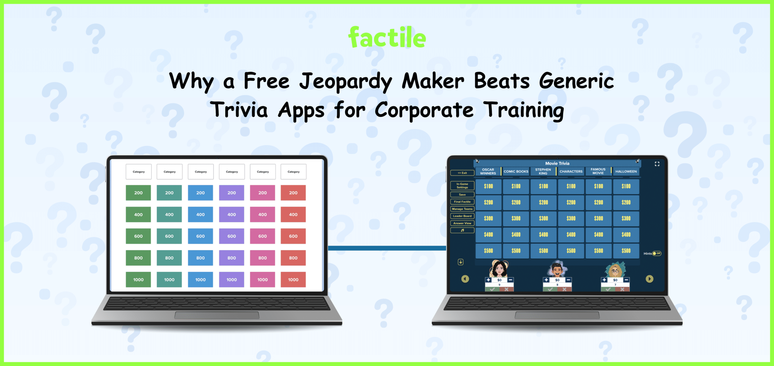 Why a Free Jeopardy Maker Beats Generic Trivia Apps for Corporate ...