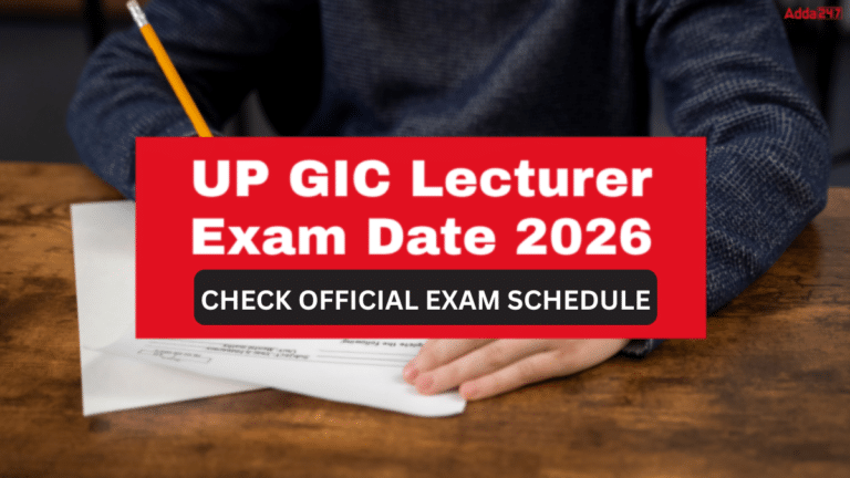 UP GIC Lecturer Exam Date 2026: Revised Schedule & 1518 Vacancies